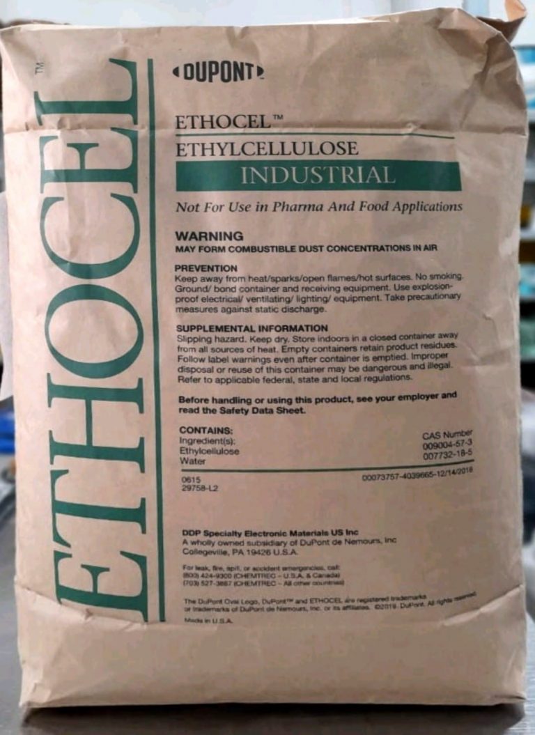 ETHOCEL N100 – DISPERSANTE | Triarte - SLA Indústria - Loja Virtual